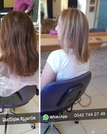 Röfle Saç Modelleri - Değişim Bayan Kuaförü