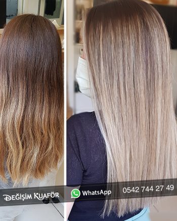 Röfle Saç Modelleri - Değişim Bayan Kuaförü